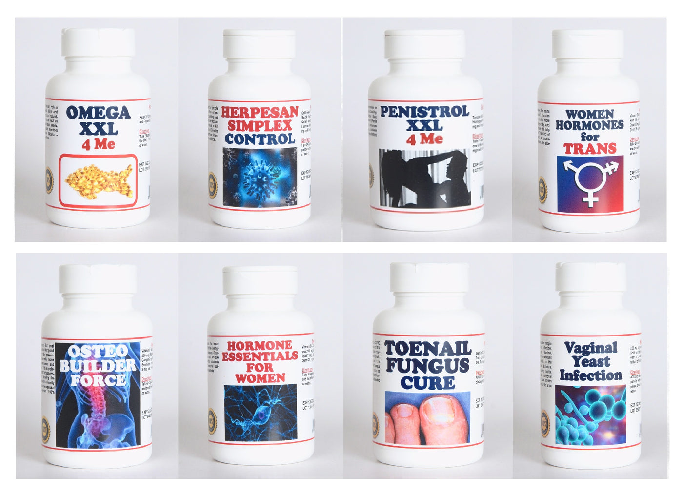 Supplements for STDs, pain, sexual dysfunctions, intestinal bacteria ...